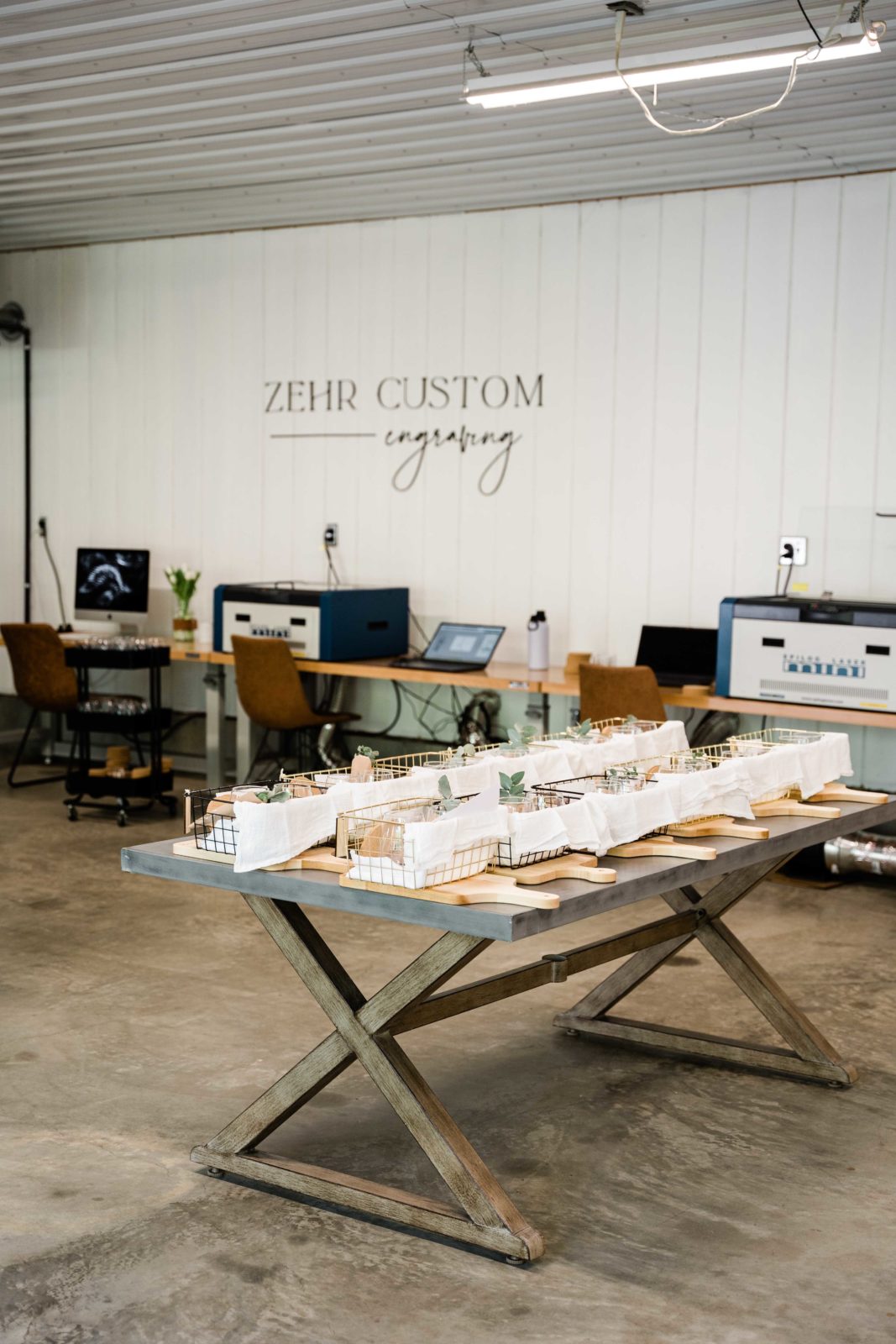 Zehr Engraving Warehouse Brand Photoshoot - melissadouglasco.com